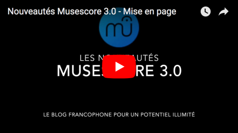 Musescore 3.0 : Nouveautés de mise en page - Hacking MuseScore